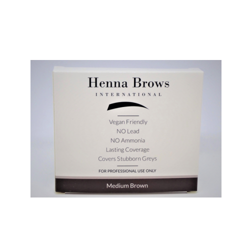 Henna Brows Powder - Medium Brown | Delightful Hair and Beauty
