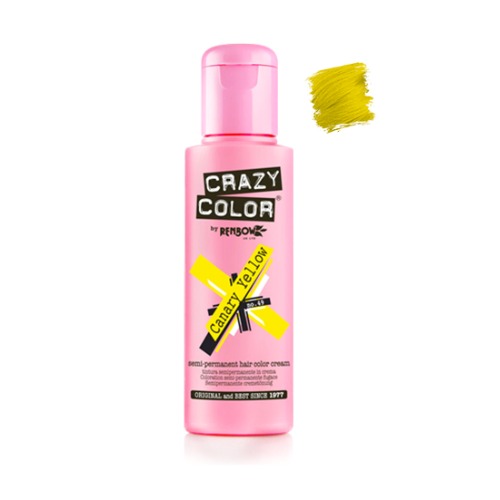 CRAZY COLOR Canary Yellow | Delightful Hair and Beauty